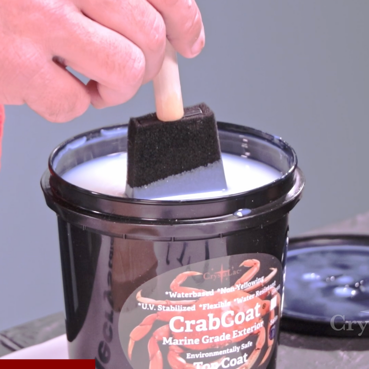 Tutorial: Crab Coat (Marine Grade, Exterior Topcoat) – CrystaLac®