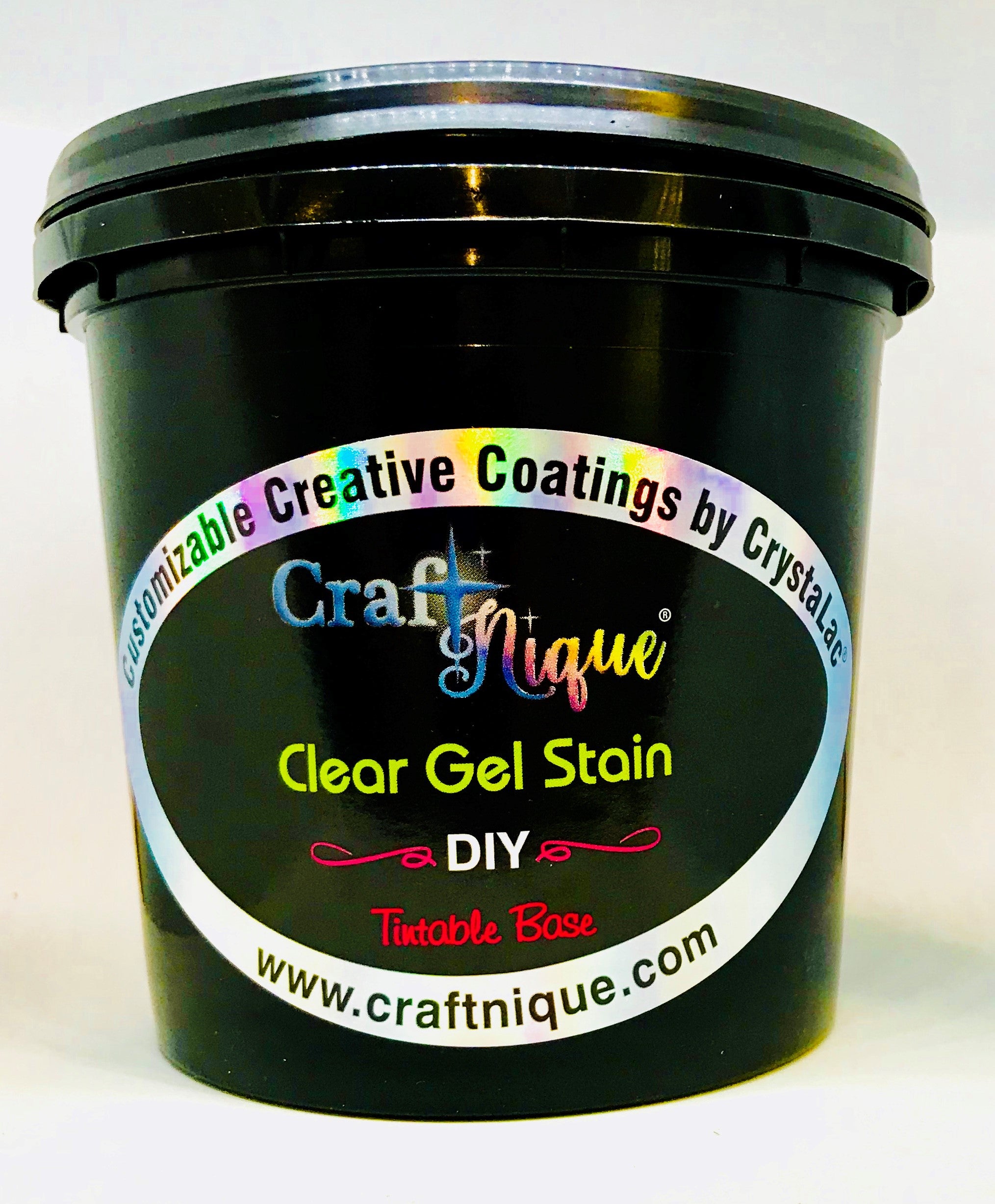 Clear Gel Stain & Glaze / Tintable Base – CrystaLac®